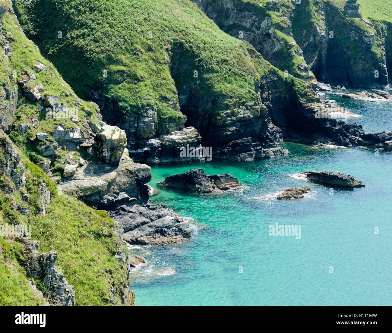 the lizard point the southernmost tip of land in england cornwall uk ...