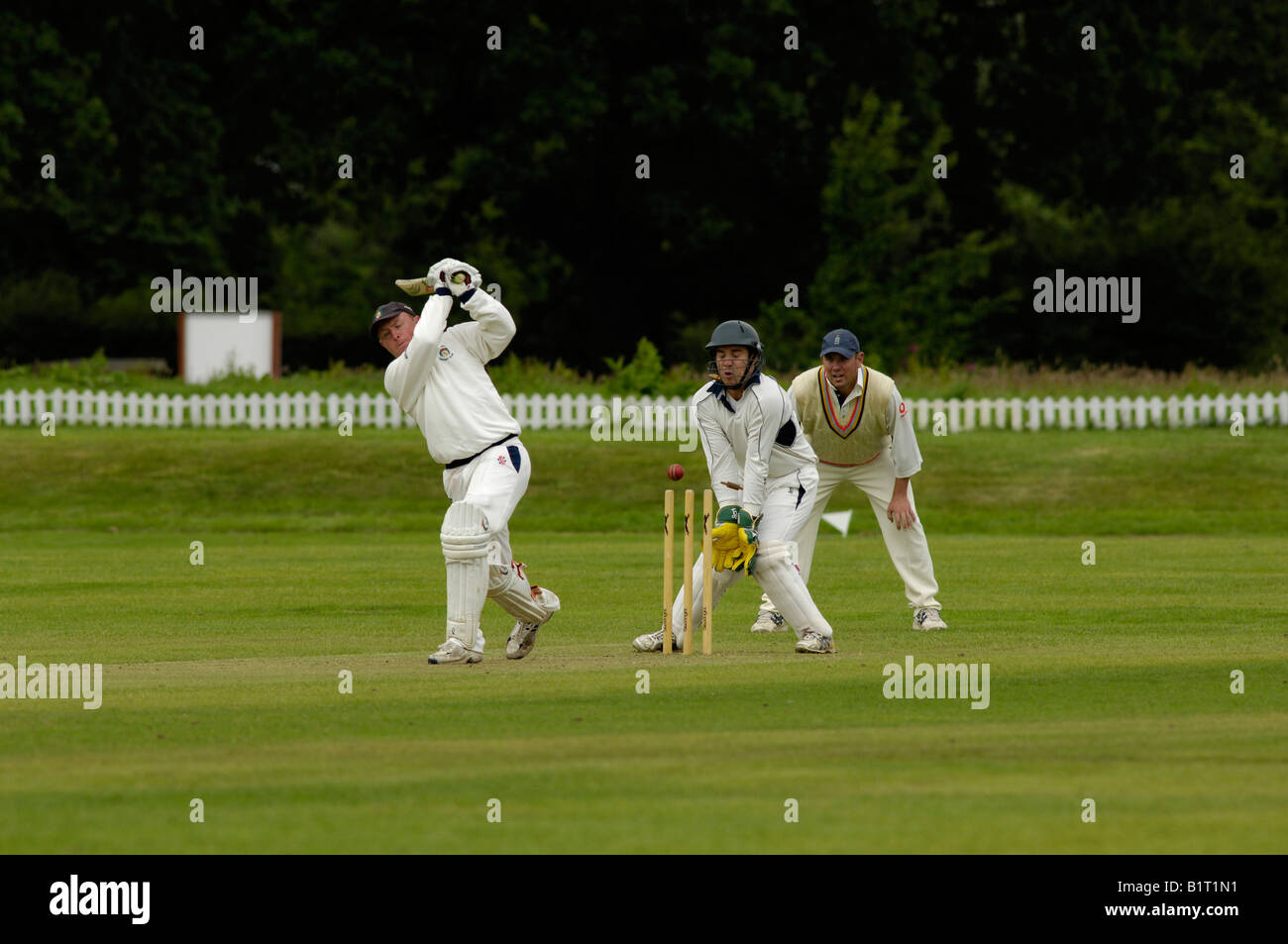 batsman bowled out Stock Photo - Alamy