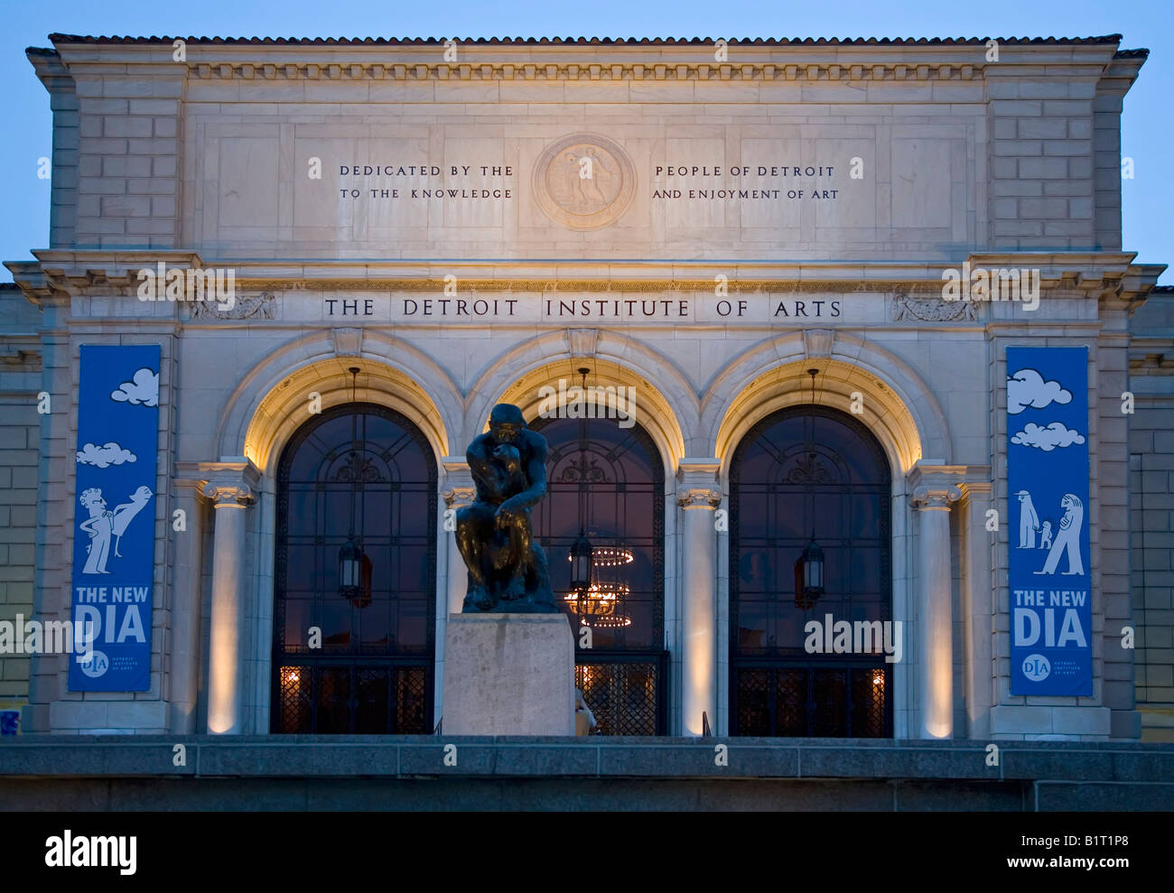 Detroit Michigan The Detroit Institute of Arts Stock Photo - Alamy