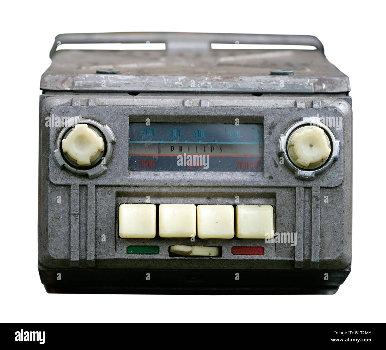 Vintage car radio hi-res stock photography and images - Alamy