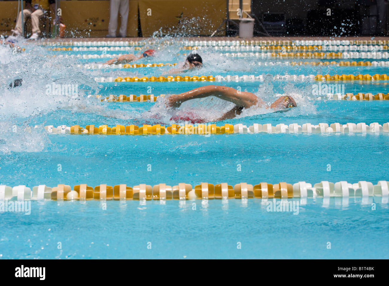 Olympic swim stadium hi-res stock photography and images - Alamy