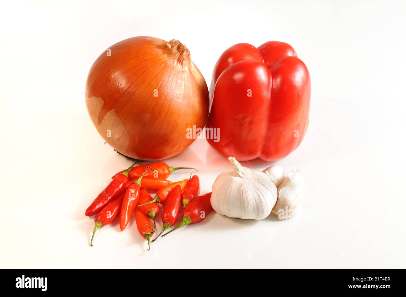 Colorful whole assorted vegetables isolated Stock Photo - Alamy