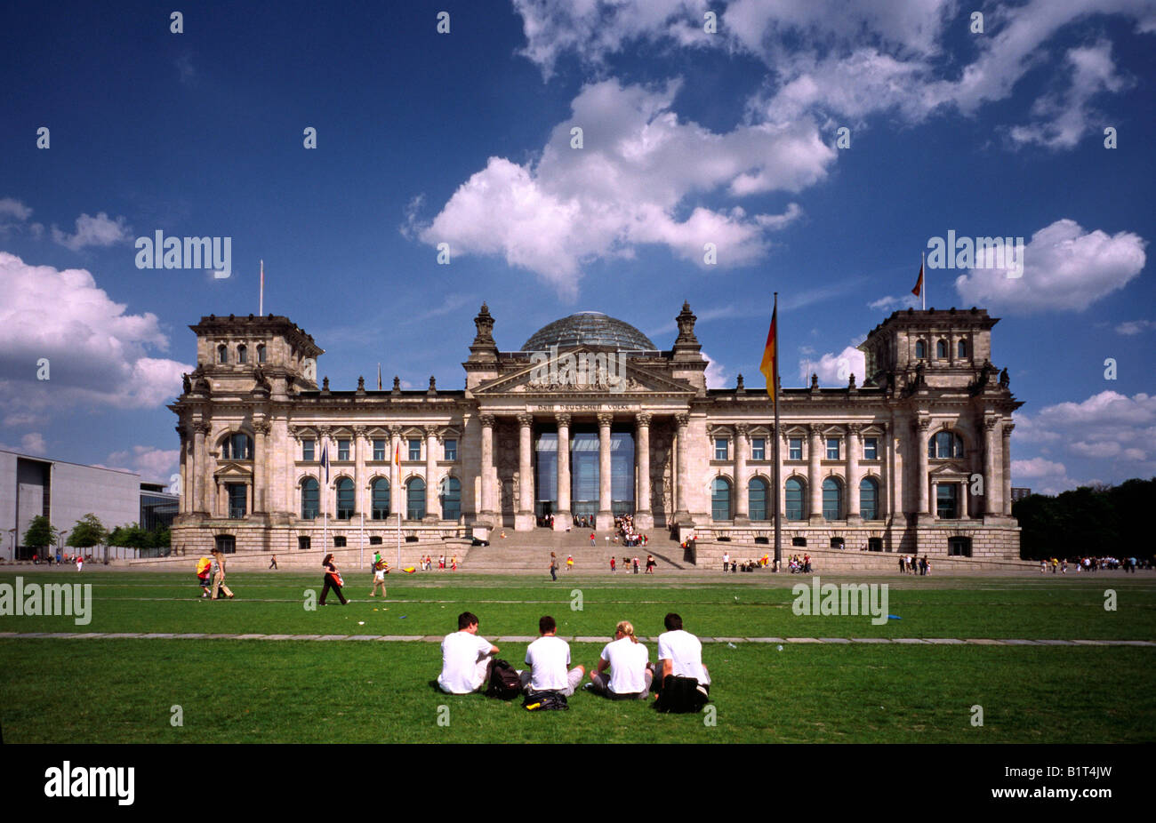 June 29, 2008 - Deutscher Reichstag in the German capital of Berlin ...