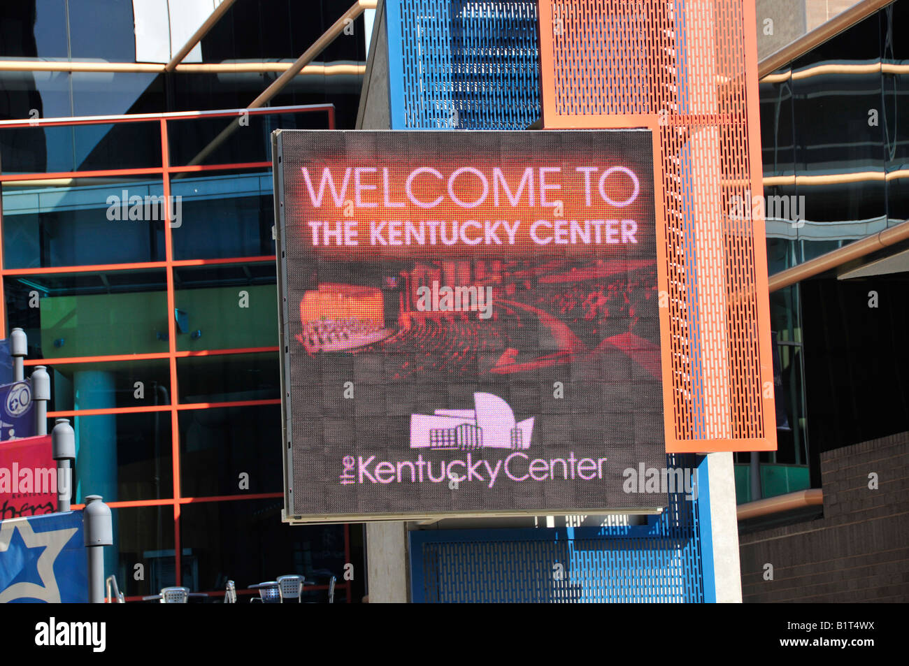 The Kentucky Center in downtown Louisville Kentucky KY Stock Photo - Alamy