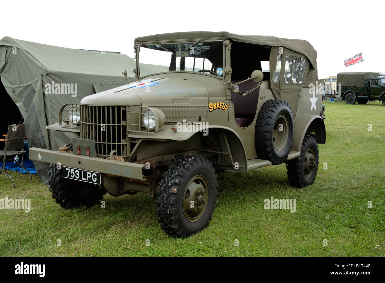 Military command car hi-res stock photography and images - Alamy