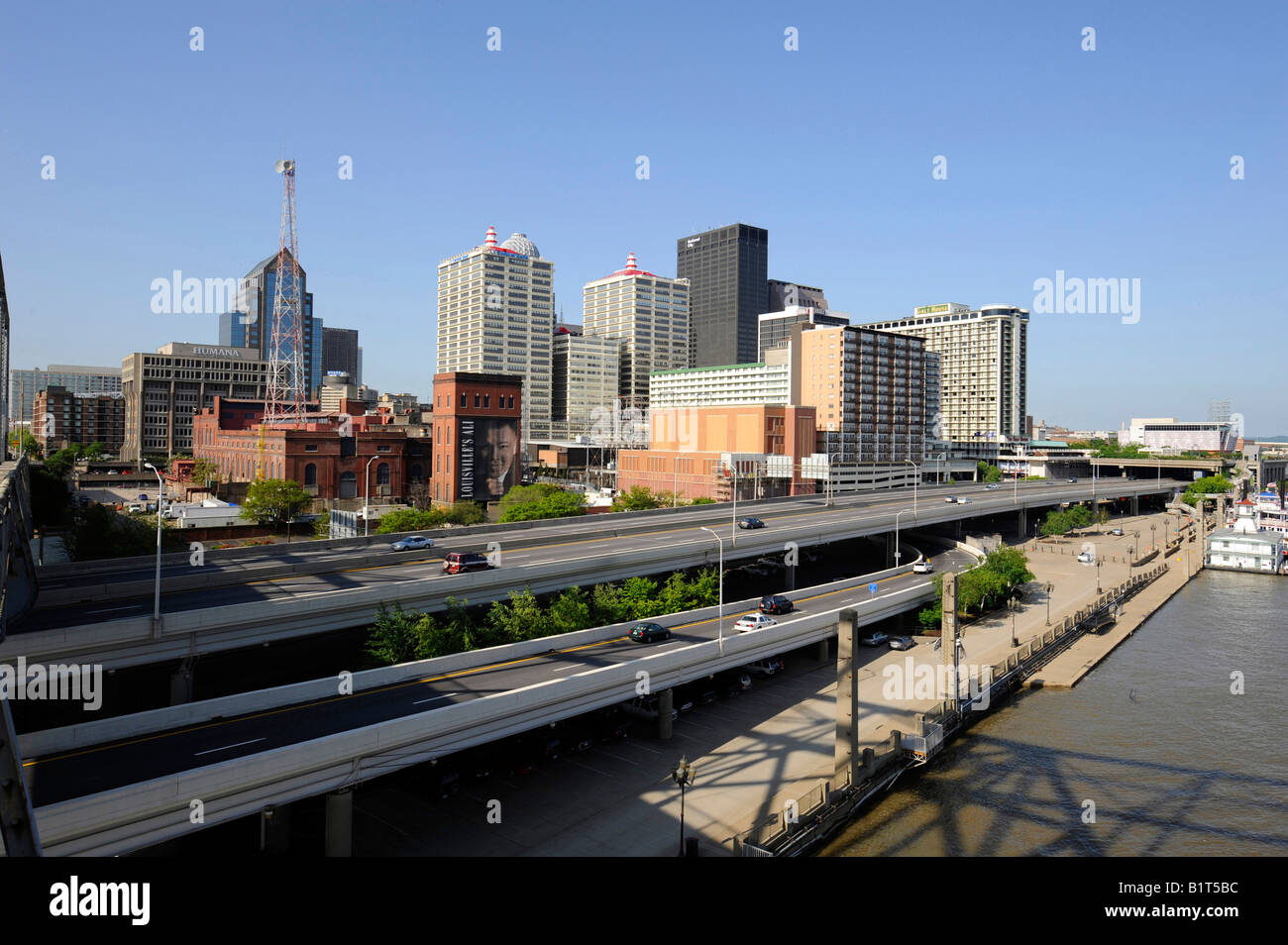 Louisville kentucky skyline hi-res stock photography and images - Alamy