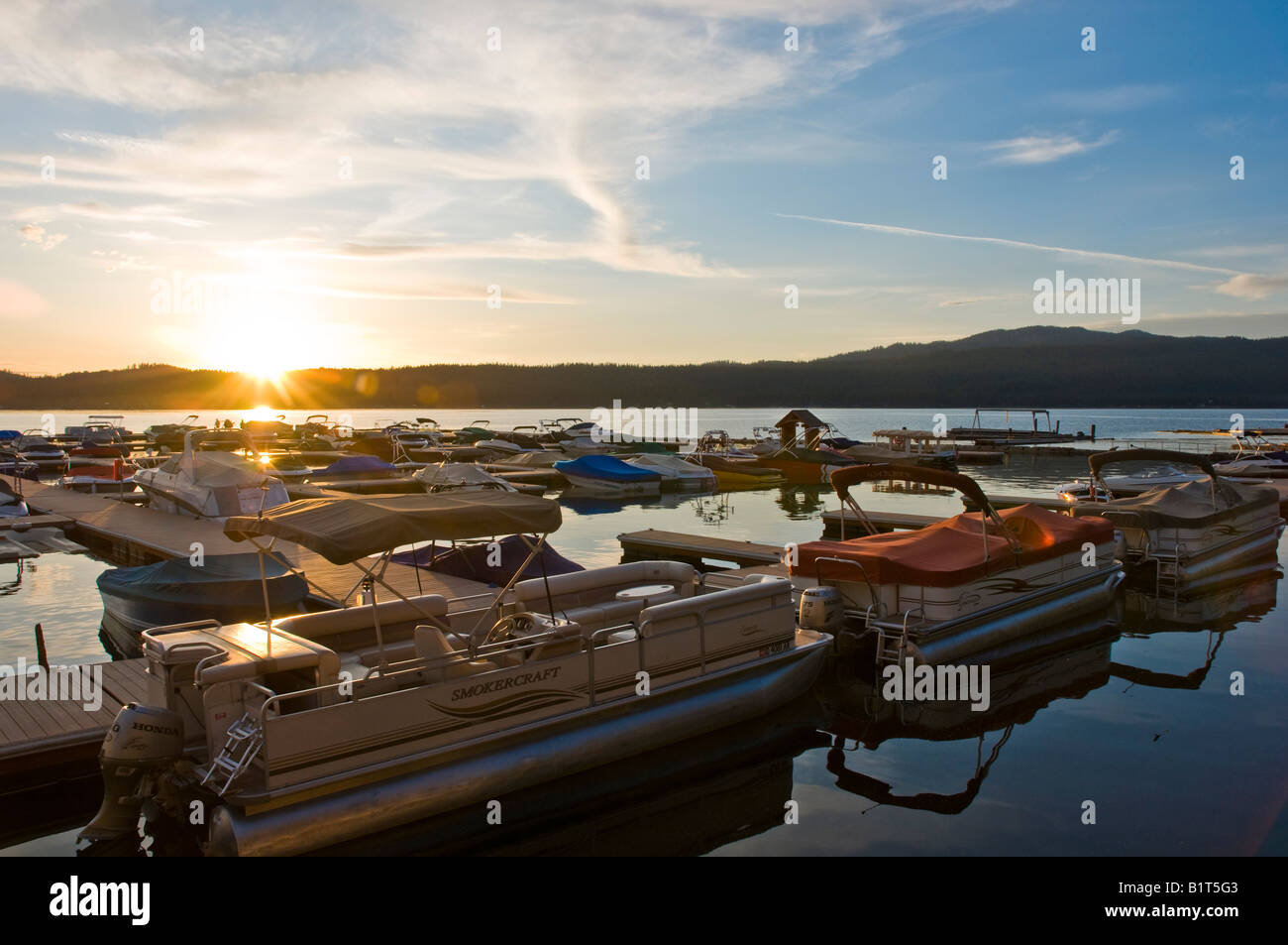 Marina mccall payette lake idaho hi-res stock photography and images ...