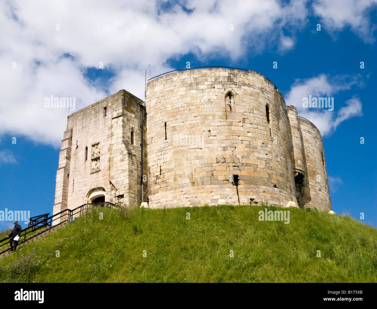 Cliffords Tower in York, England, UK Stock Photo - Alamy