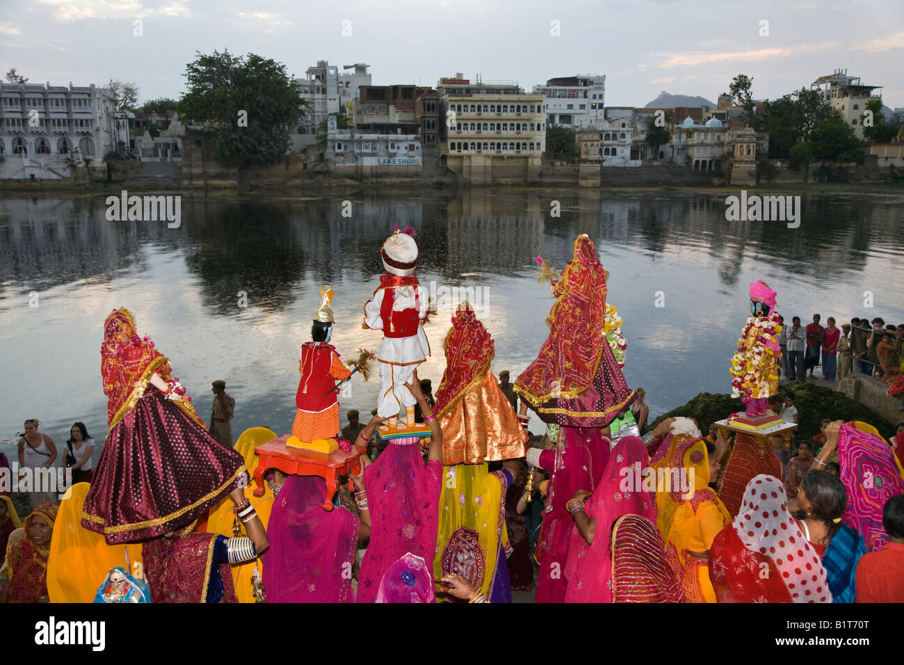 Gangur festival hi-res stock photography and images - Alamy