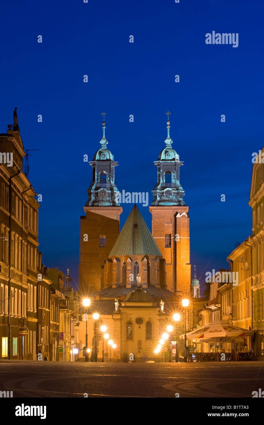 Cathedral Old Town Gniezno Poland Stock Photo - Alamy