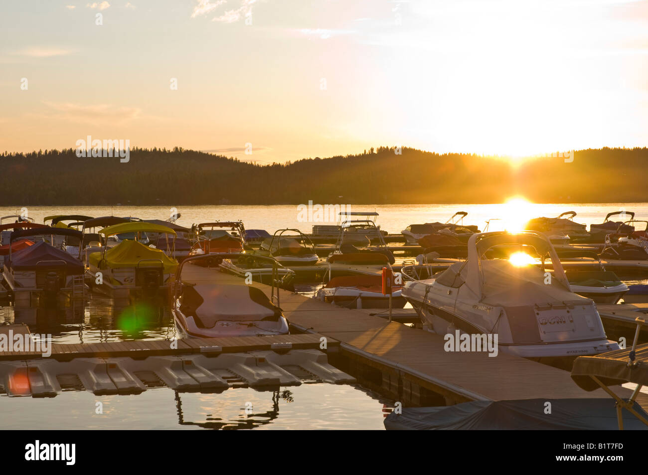 Marina mccall payette lake idaho hi-res stock photography and images ...