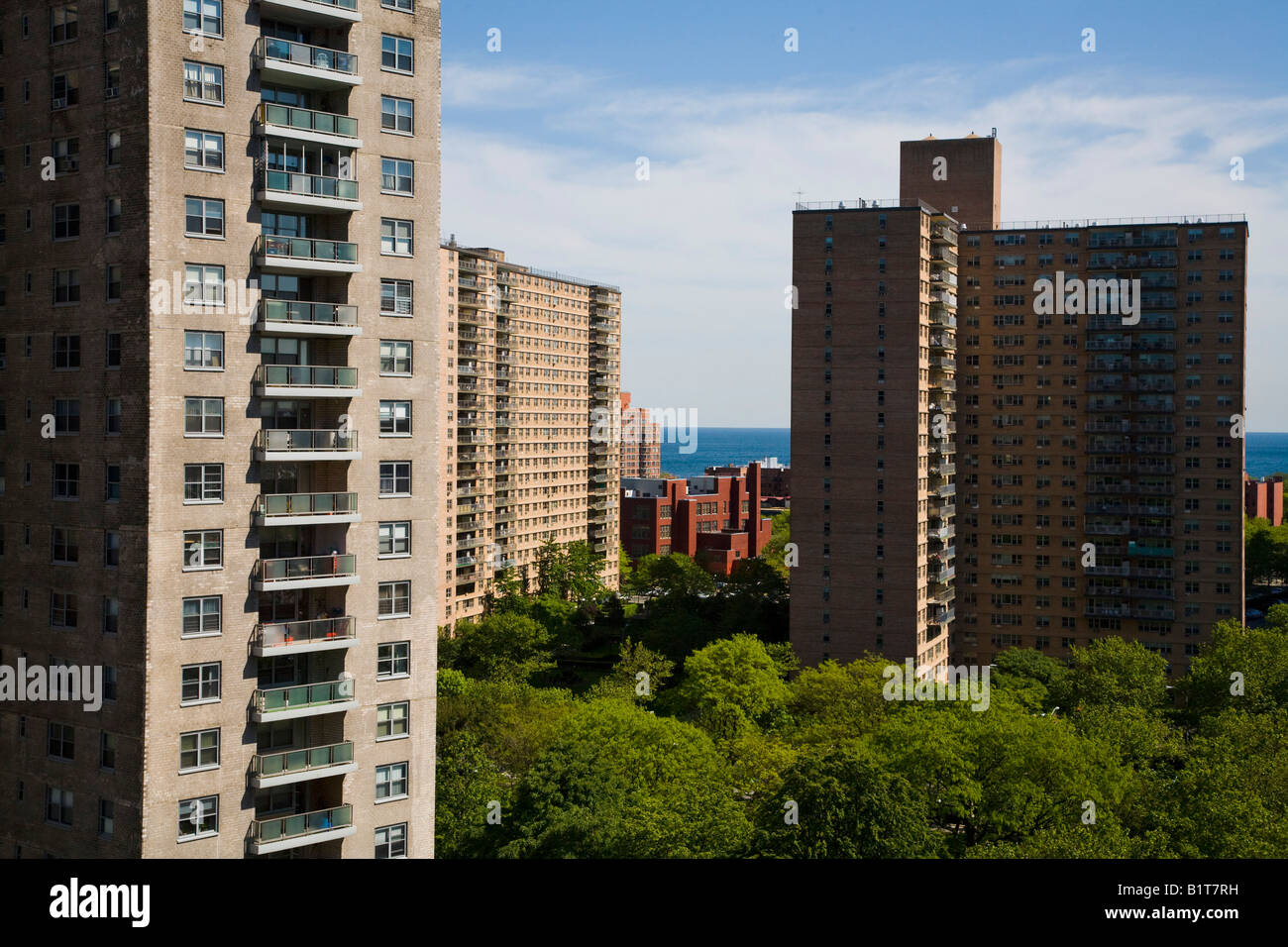 Warbasse and Trump Village buildings Brooklyn New York United States of ...