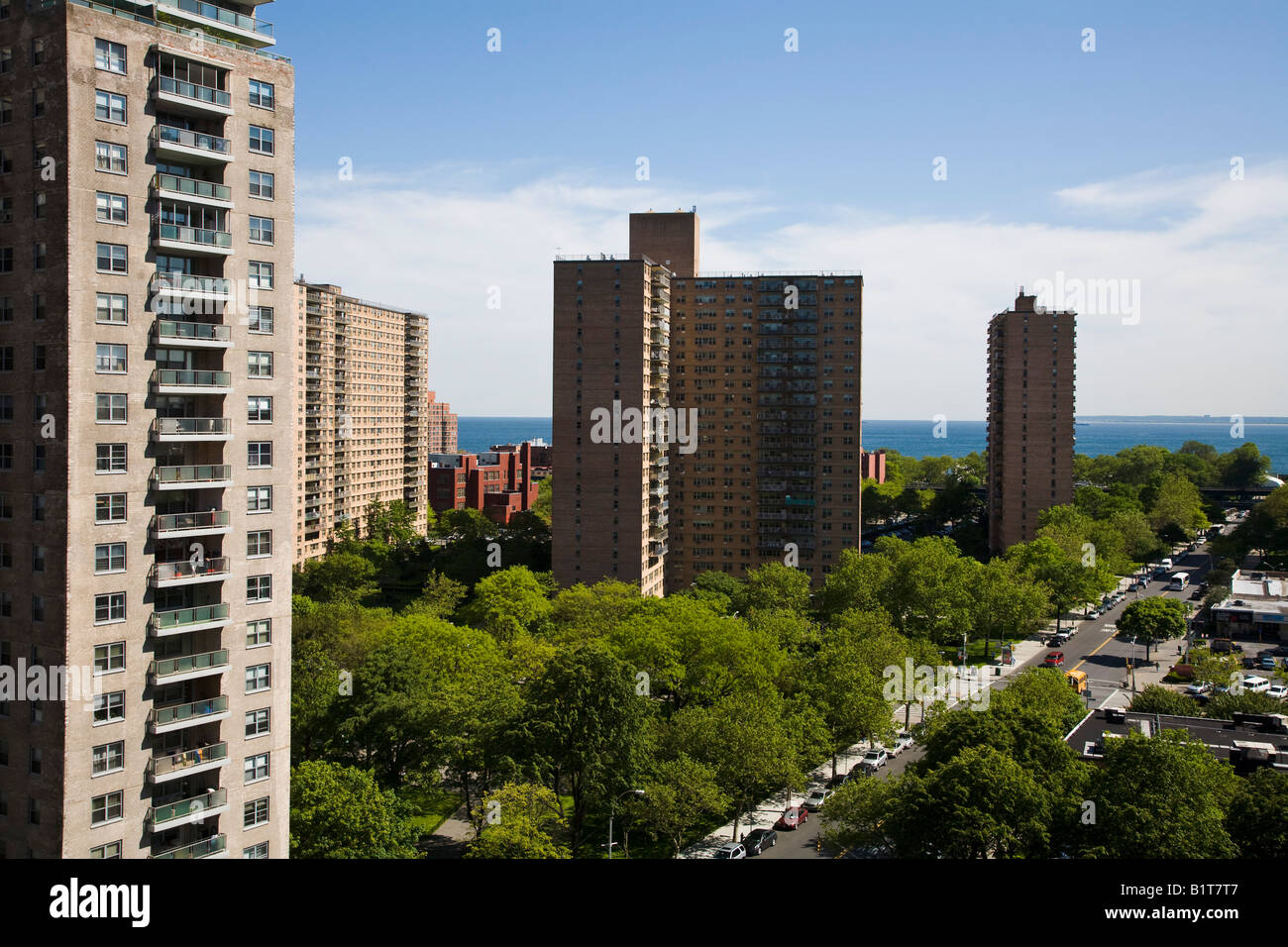 Warbasse and Trump Village buildings Brooklyn New York United States of ...
