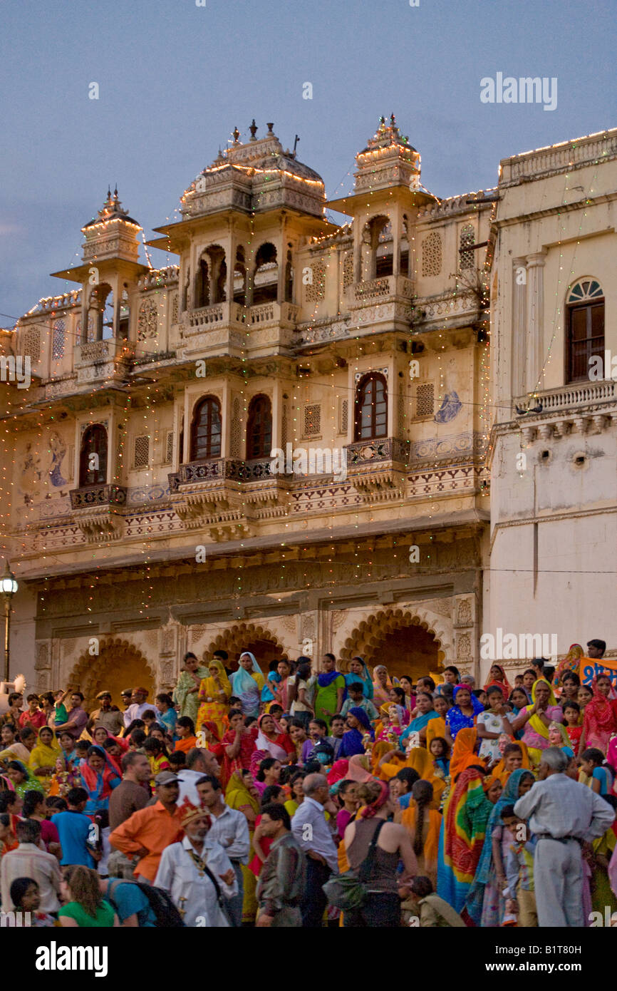 Gangur festival hi-res stock photography and images - Alamy