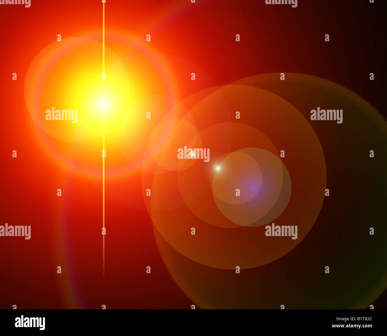 Lights background series. Flare vertical Stock Photo - Alamy