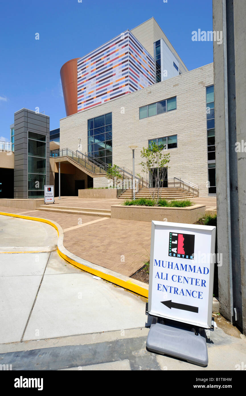 Muhammad Ali Center at Louisville Kentucky KY Stock Photo - Alamy