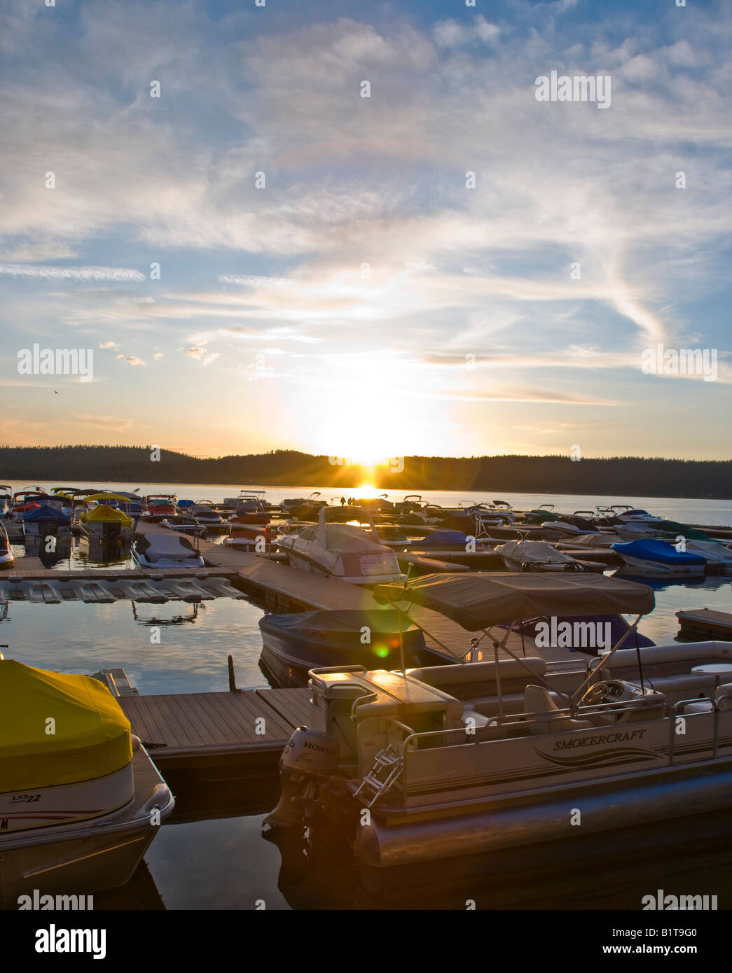 Mccall sunset hi-res stock photography and images - Alamy
