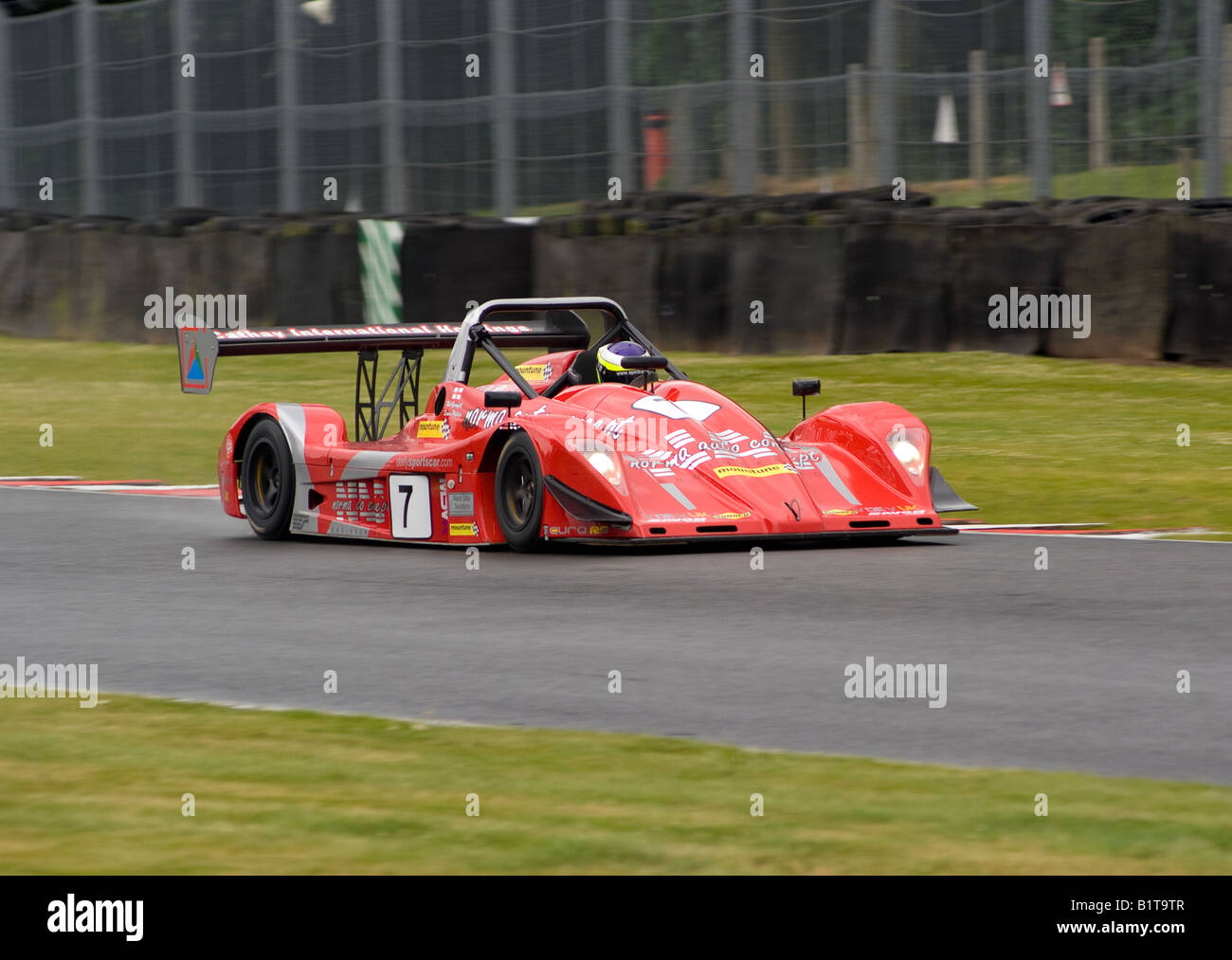 A V de V UK Norma M20F Sports Race Car in The Avenue at Oulton Park ...
