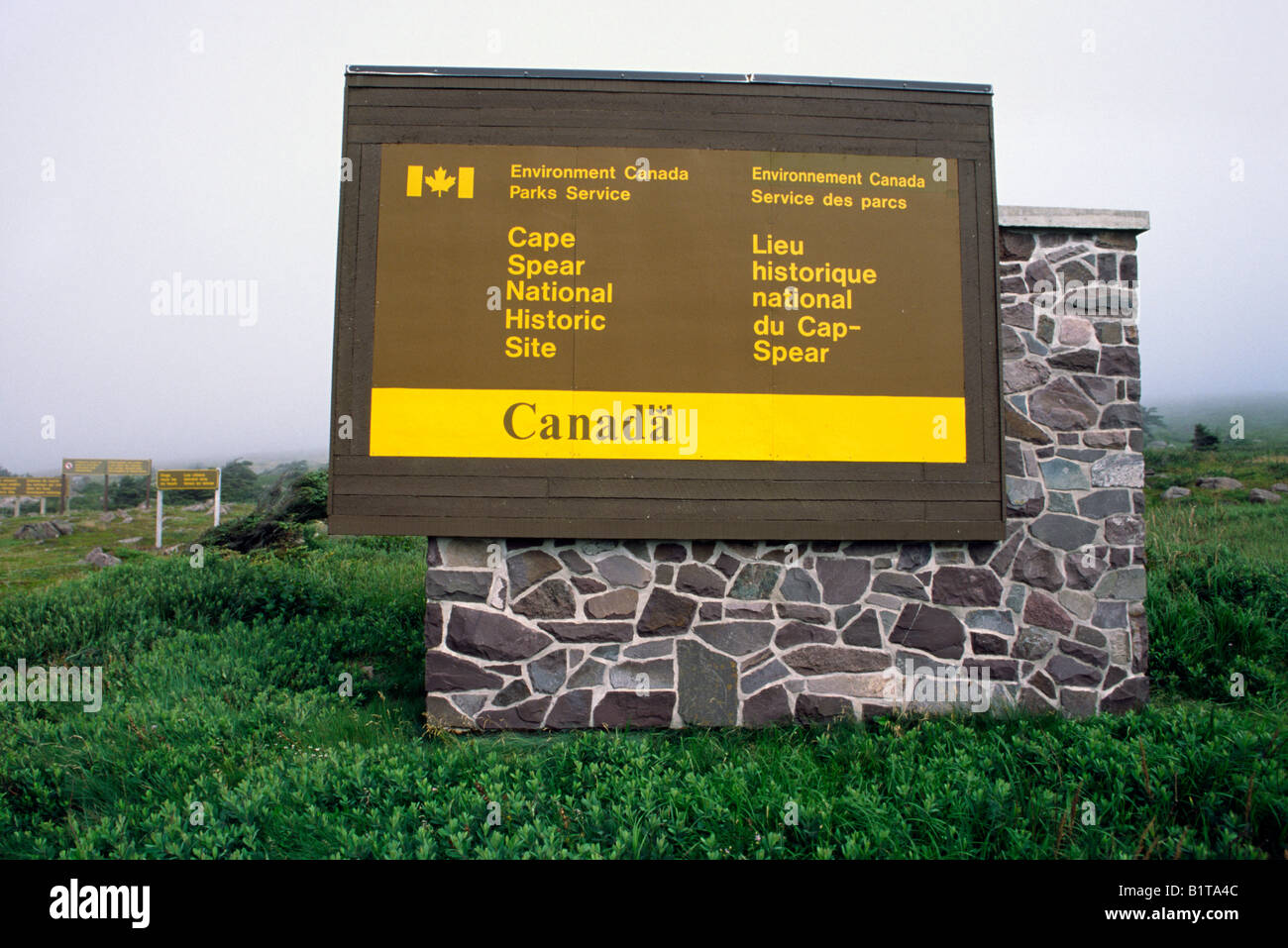 Cape Spear National Historic Site, Newfoundland Canada. Easternmost ...