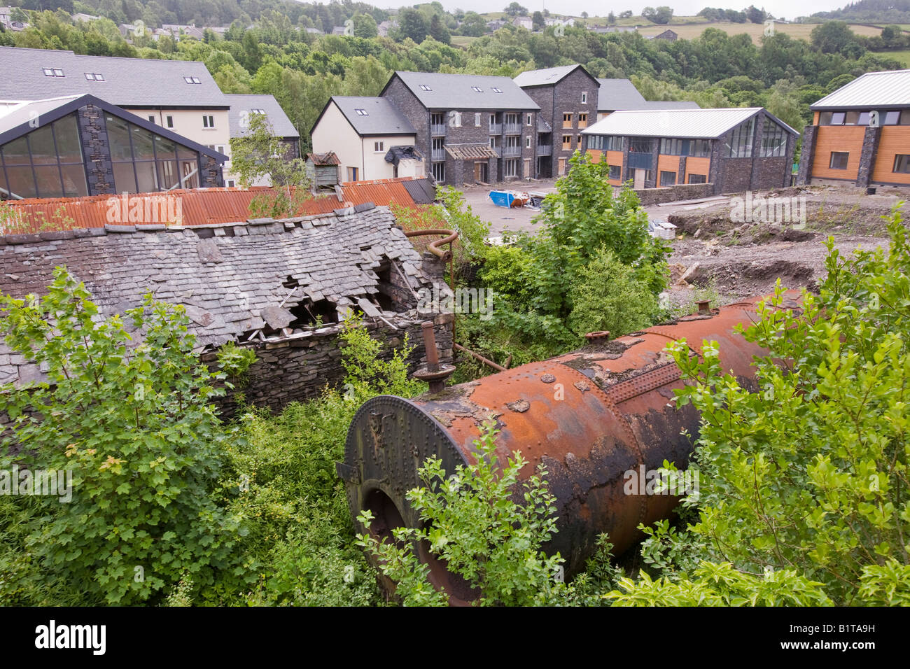 Redeveloping the old iron works in Backbarrow Cumbria into live work ...