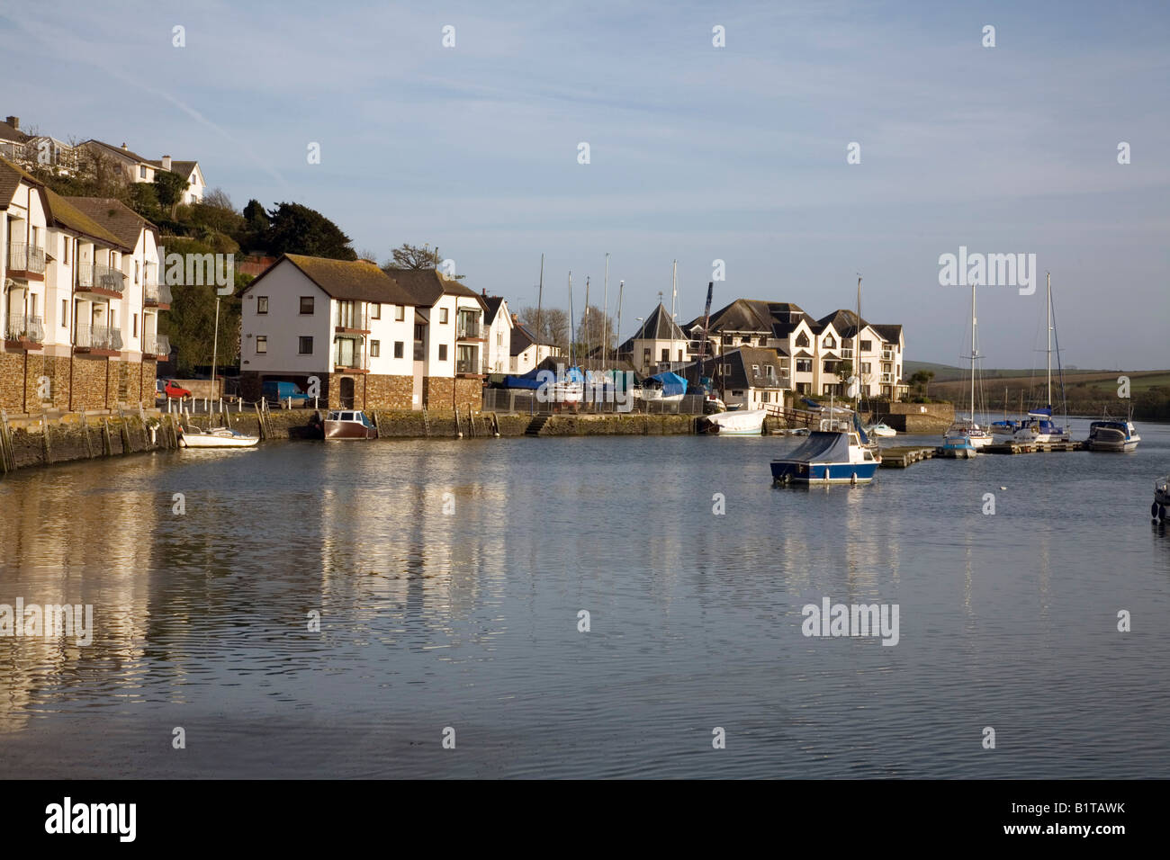 crabshell quay kingsbridge devon Stock Photo - Alamy