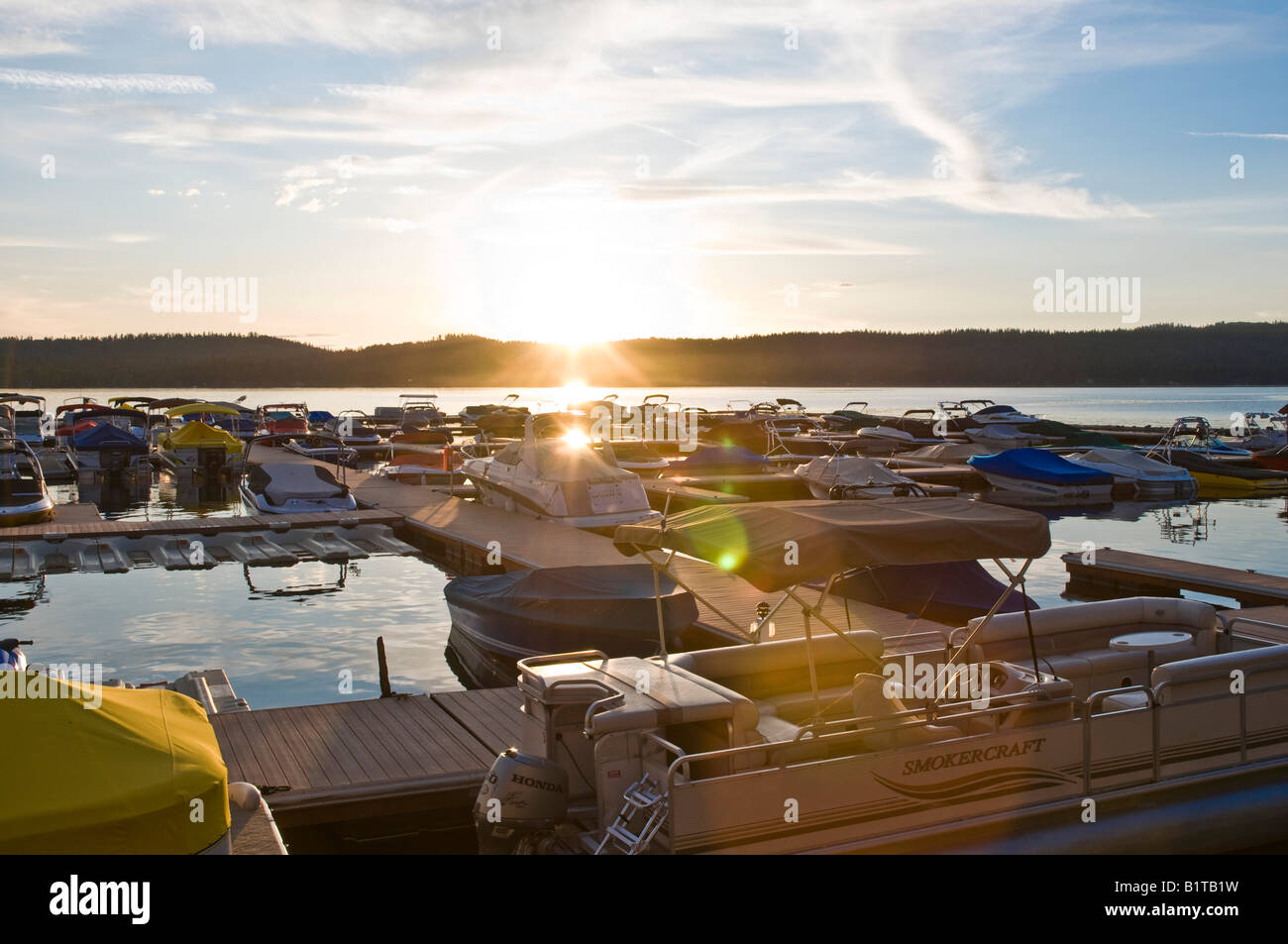 Marina mccall payette lake idaho hi-res stock photography and images ...