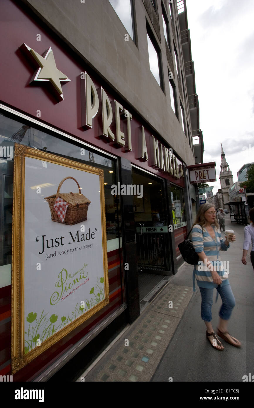 Pret manger london england uk hi-res stock photography and images - Alamy