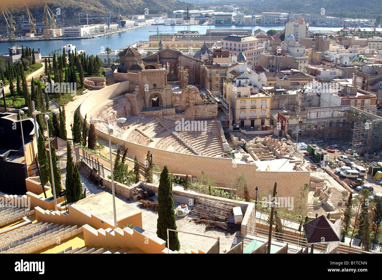 Roman ampitheatre cartagena hi-res stock photography and images - Alamy