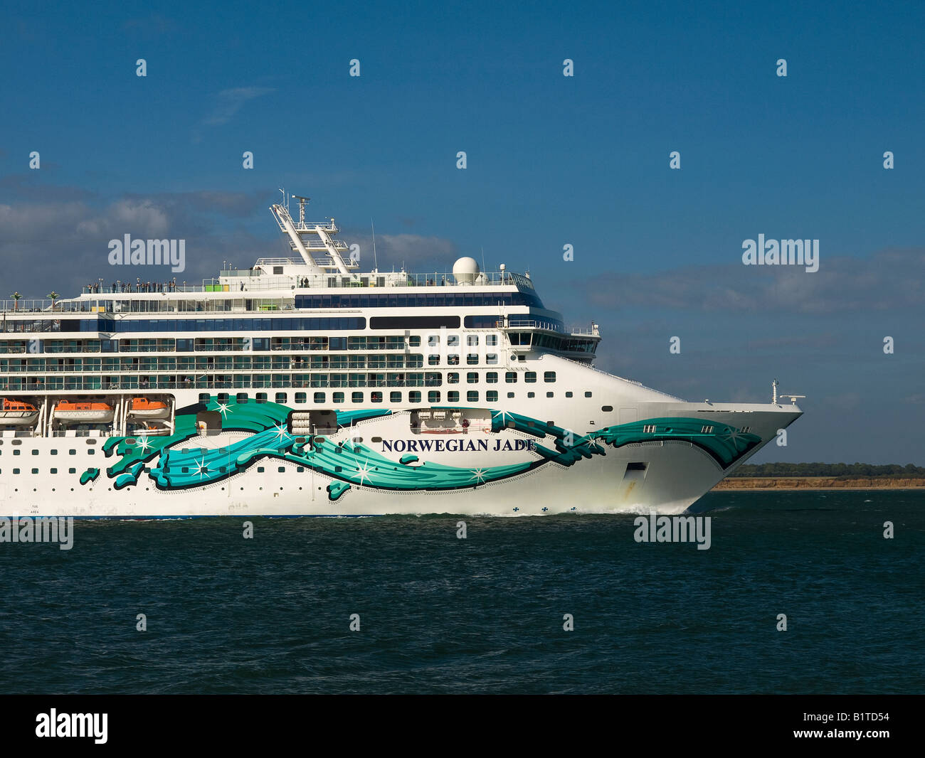 Norwegian jade cruise ship hi-res stock photography and images - Alamy