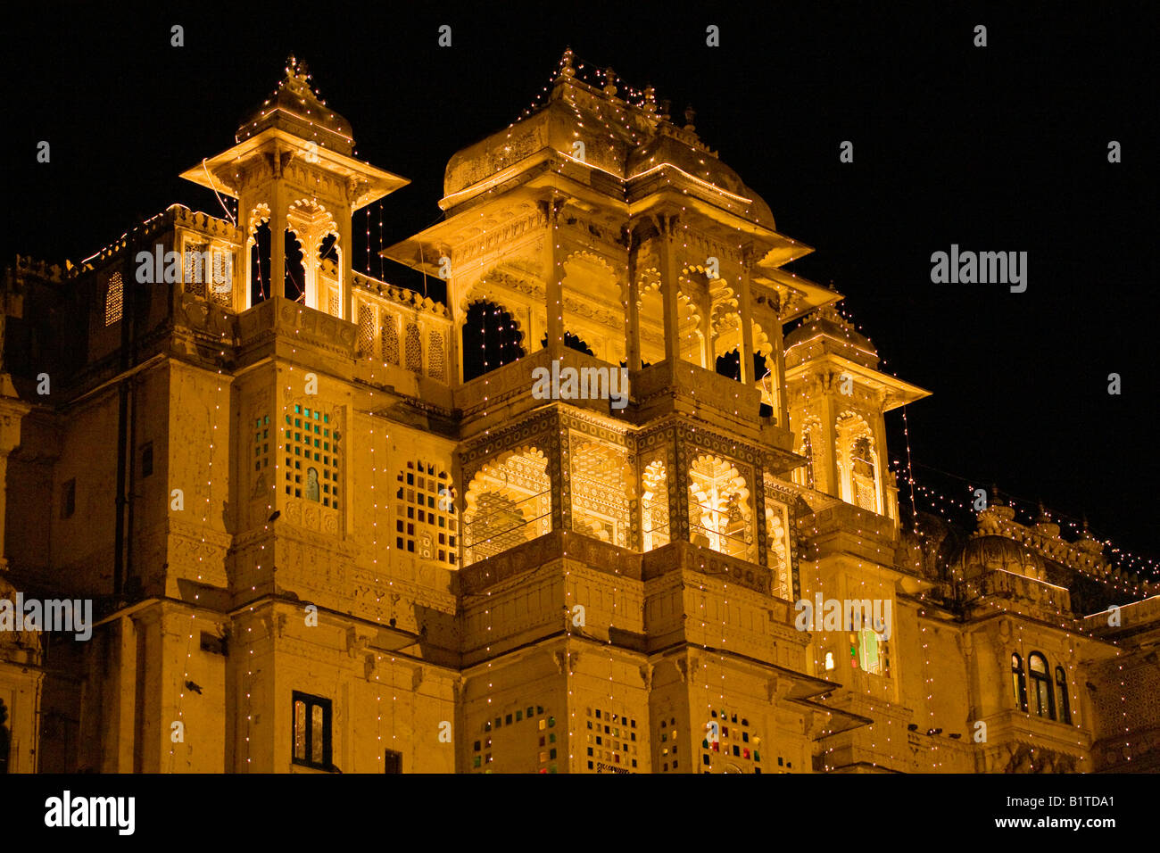Udaipur Fort Night