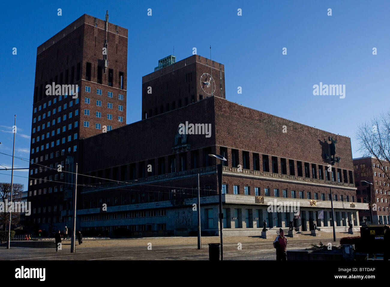 Oslo Town Hall, Norway Stock Photo - Alamy