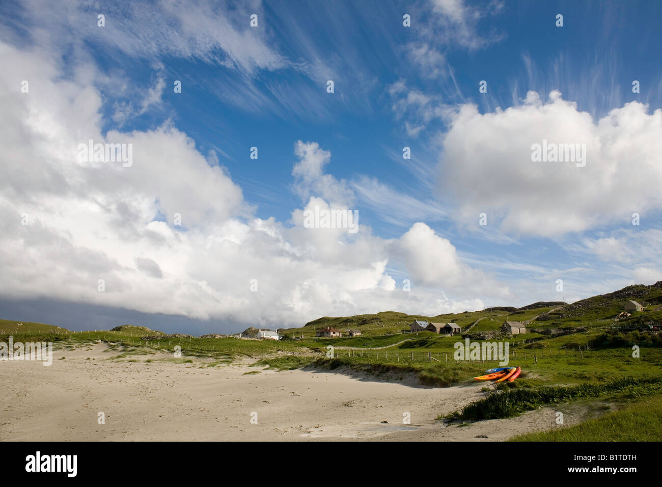 Valtos beach, Isle of Lewis, Outer Hebrides Stock Photo - Alamy