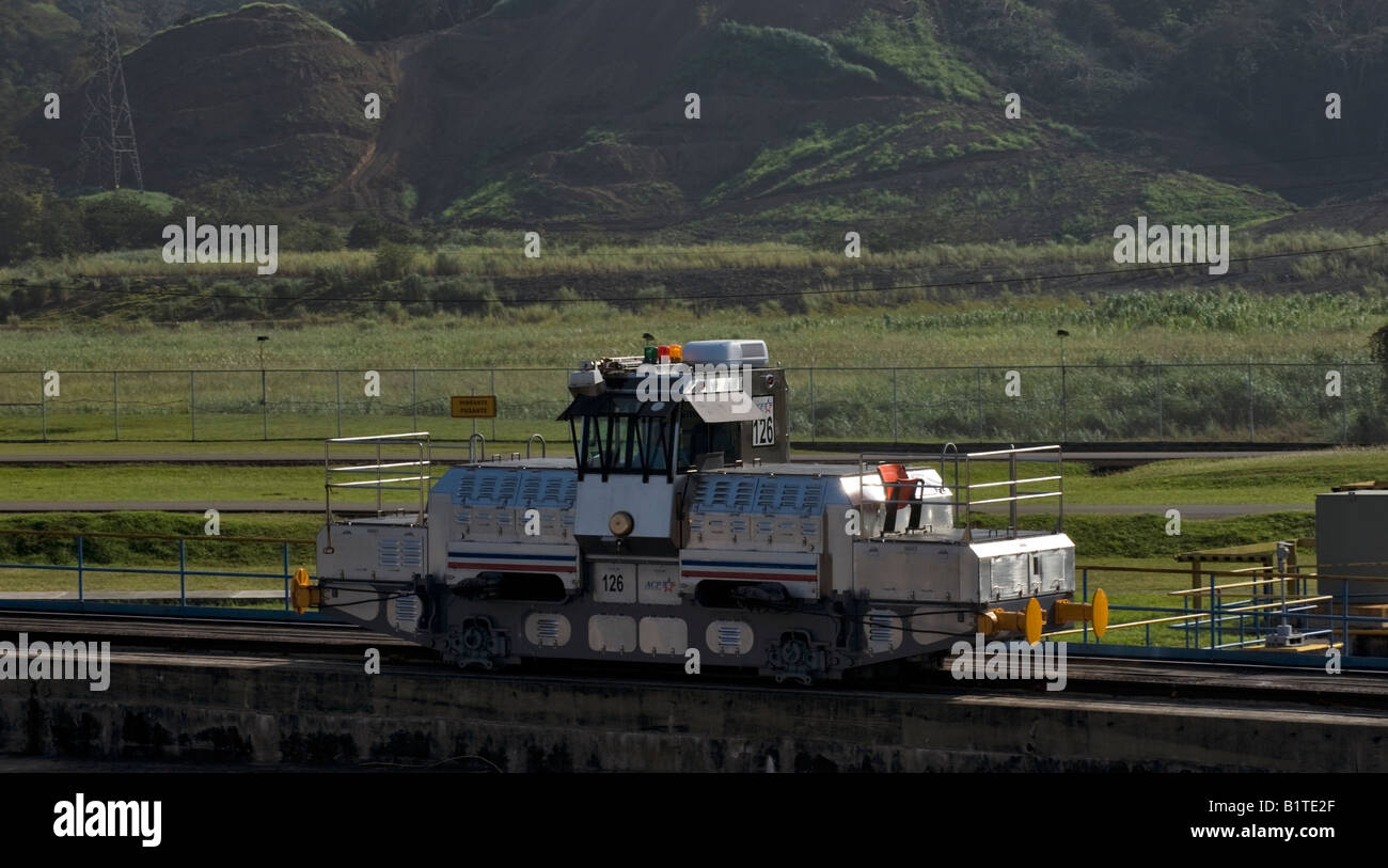 Panama canal mule hi-res stock photography and images - Alamy