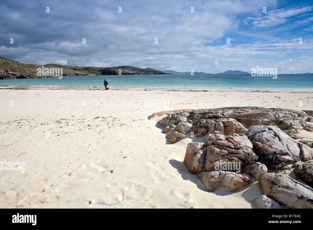 Hushinish beach, Isle of Harris, Outer Hebrides Stock Photo - Alamy