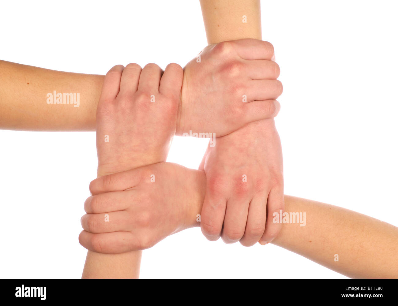Helping hands concept Cut Out Stock Images & Pictures - Alamy