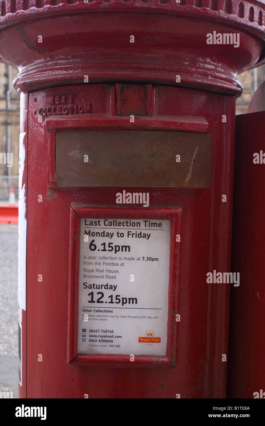 Post box closed (made unusable) during roadworks to install a new tram ...