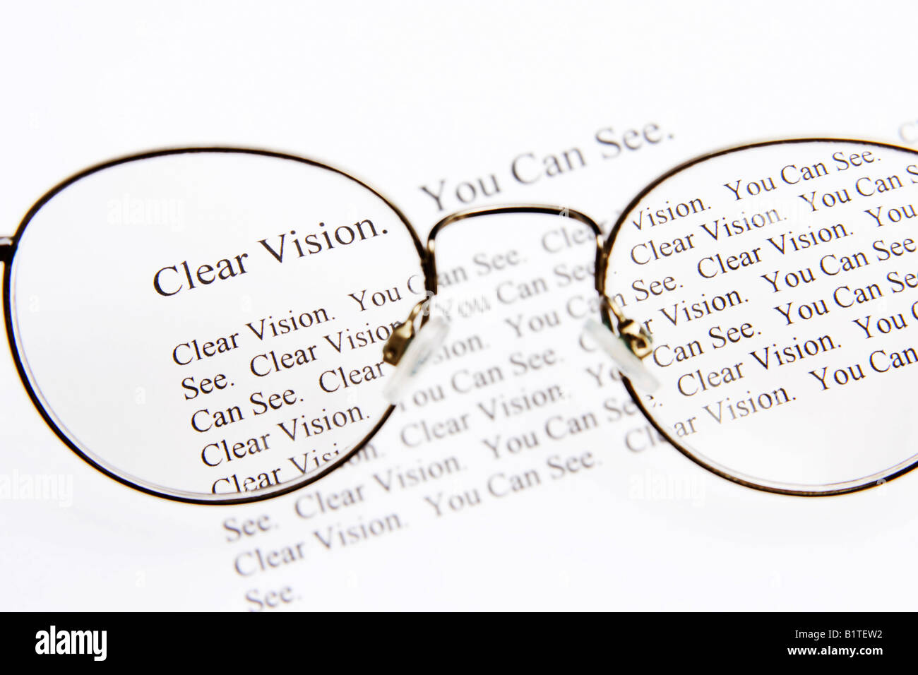 Clear vision hi-res stock photography and images - Alamy