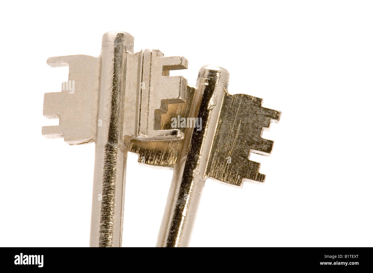 object on white Key close up Stock Photo - Alamy