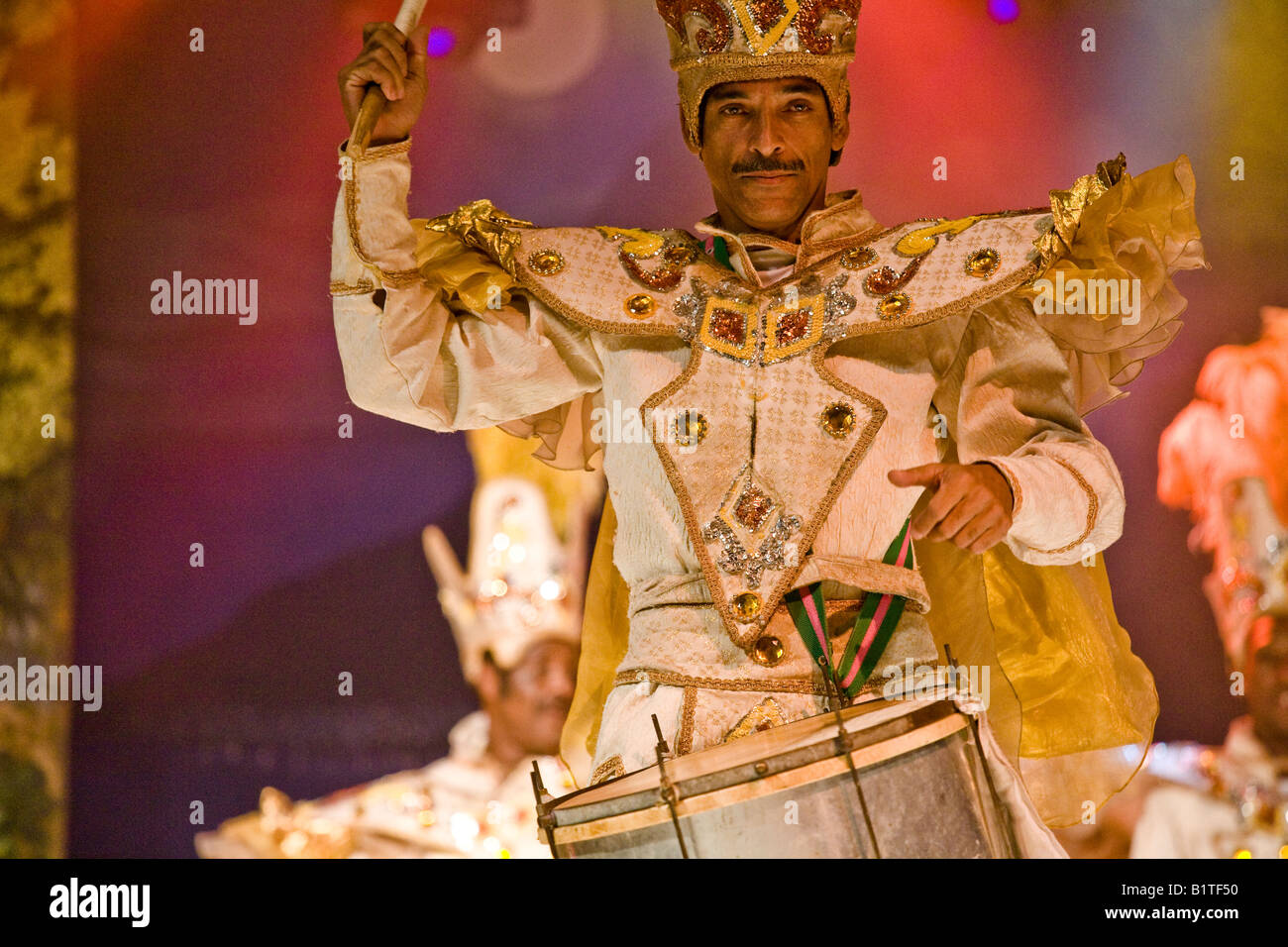 Performers at the Plataforma dinner show in Rio de Janeiro Stock Photo ...