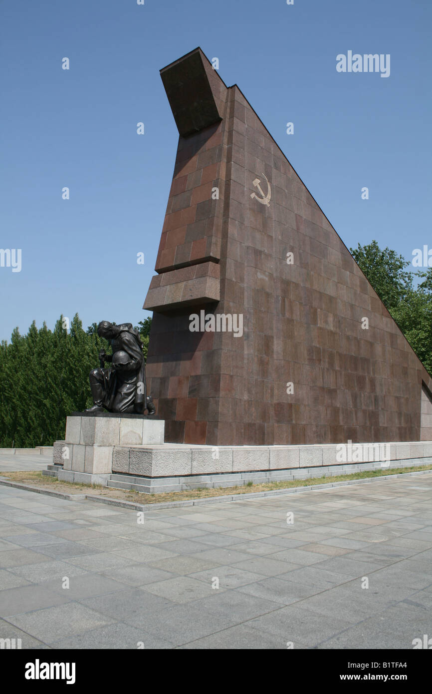 Russian World War Two memorial in Treptower Park Berlin Germany May ...