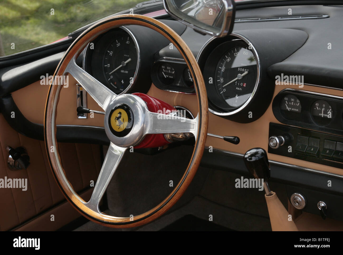 Ferrari Steering Wheel Stock Photo - Alamy