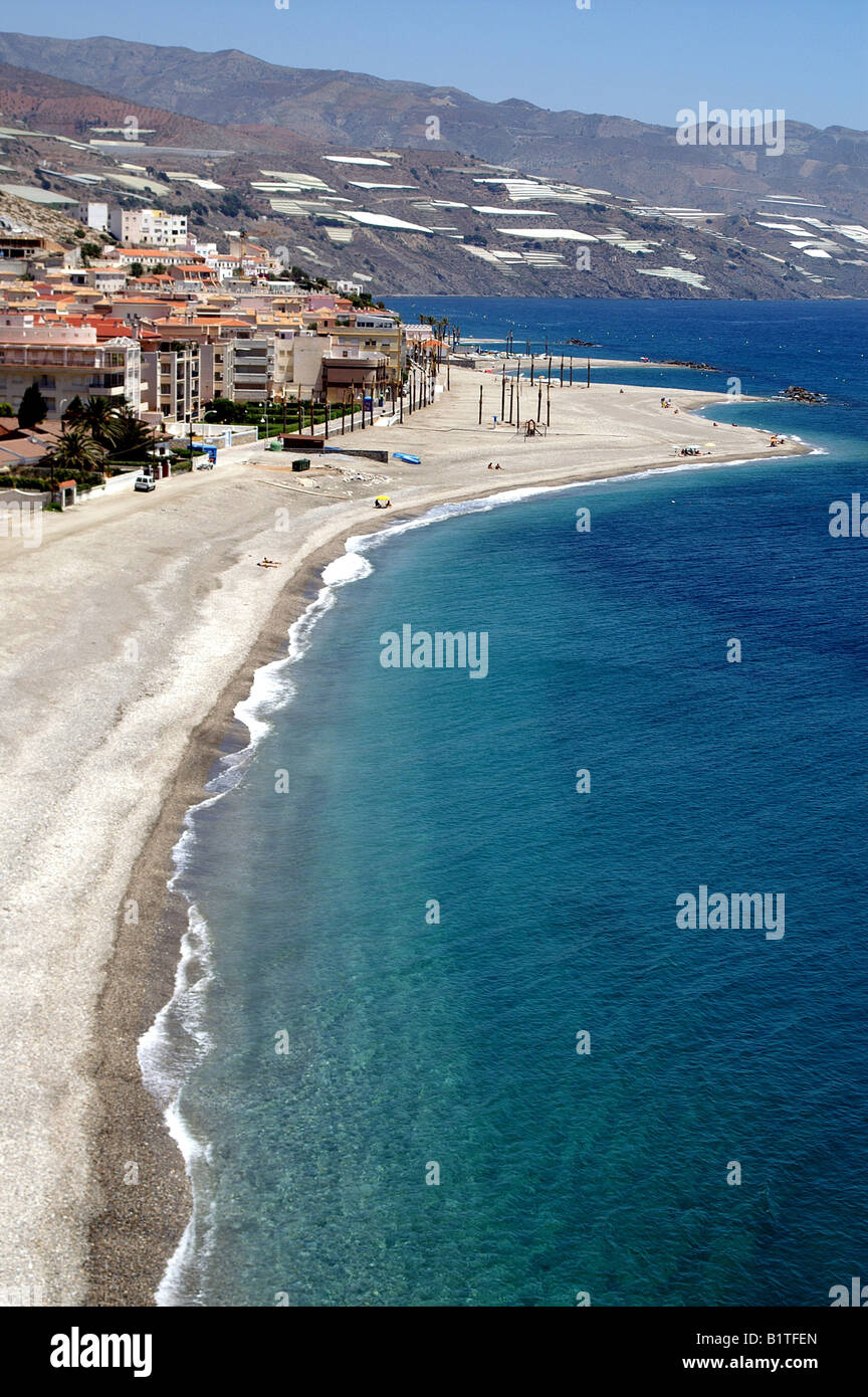 Castell De Ferro beach Spain Espana Europe Stock Photo - Alamy