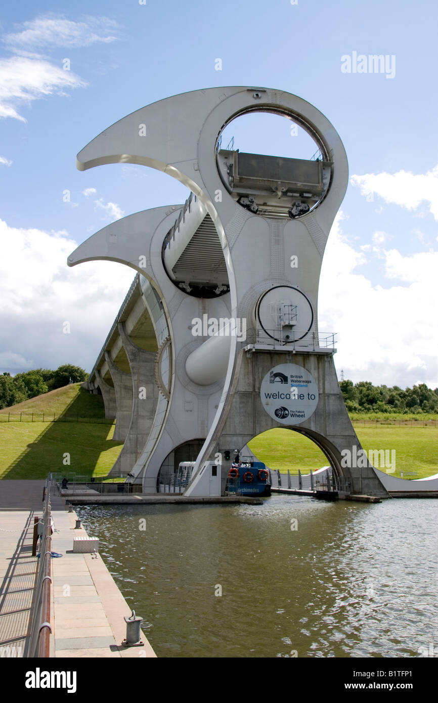 THE FALKIRK WHEEL. SCOTLAND. UK Stock Photo - Alamy