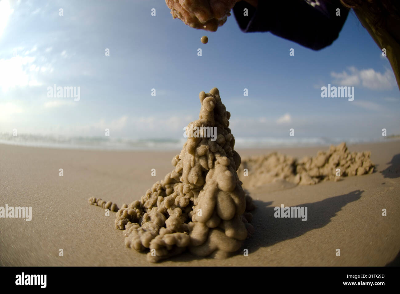 Drip sand castle hi-res stock photography and images - Alamy