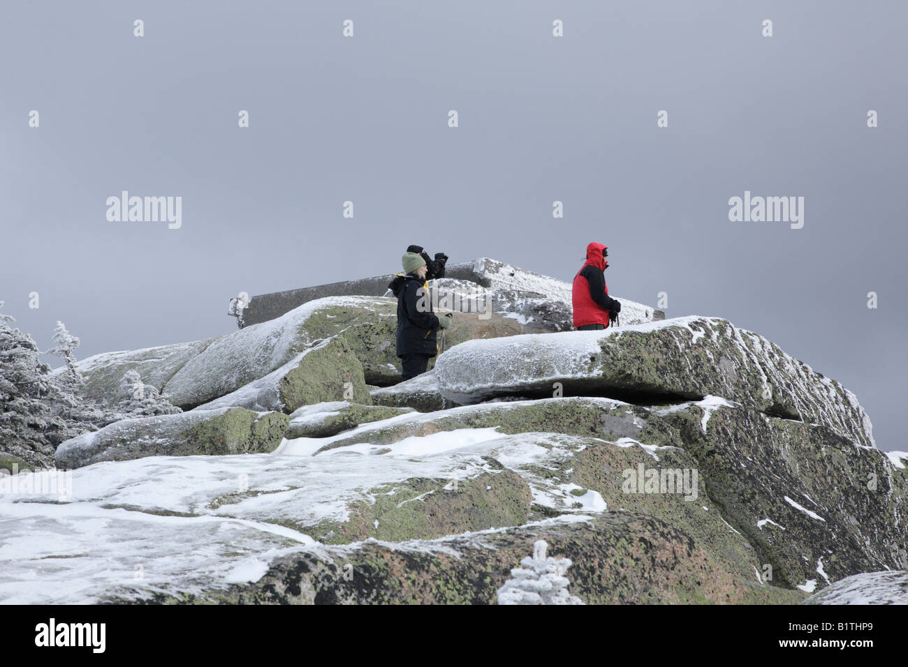 Appalachian Trail.. Mount Garfield during the winter months Located in ...