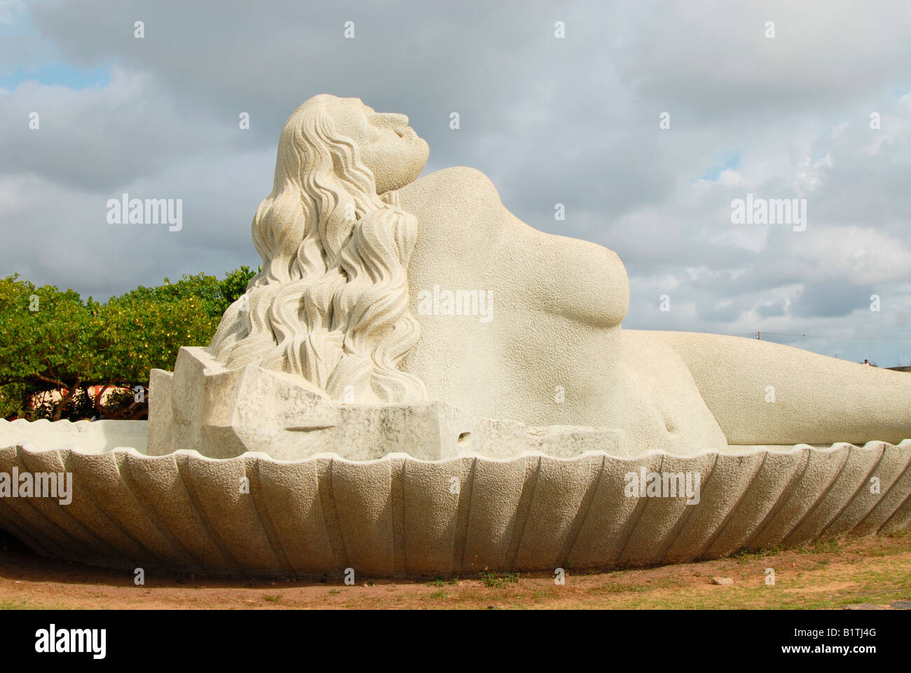 Kerala mermaid statue hi-res stock photography and images - Alamy