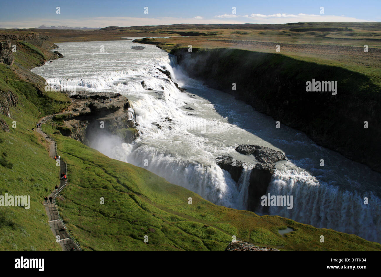 The waterfalls at gulfoss hi-res stock photography and images - Alamy