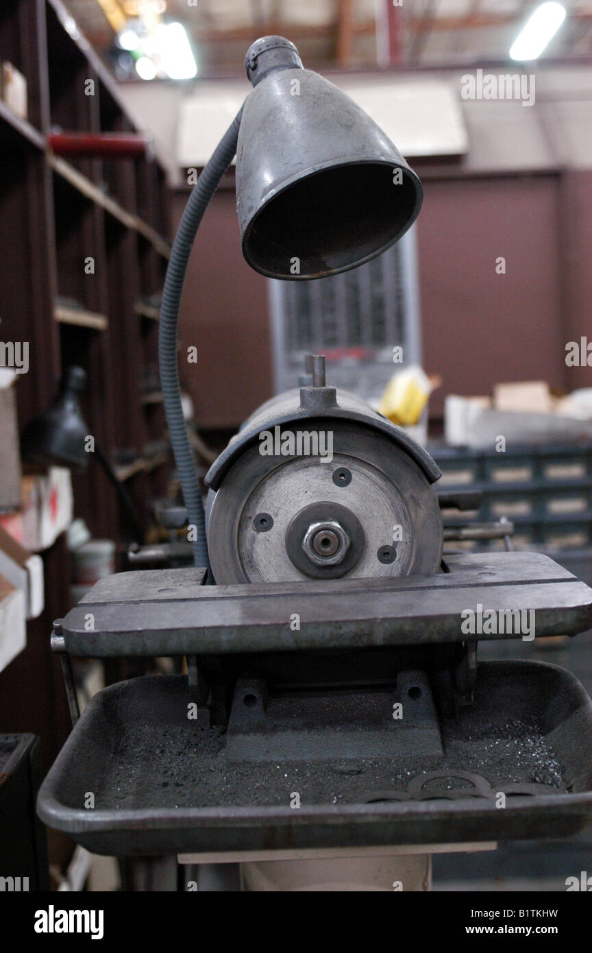 Work station in a factory Stock Photo - Alamy
