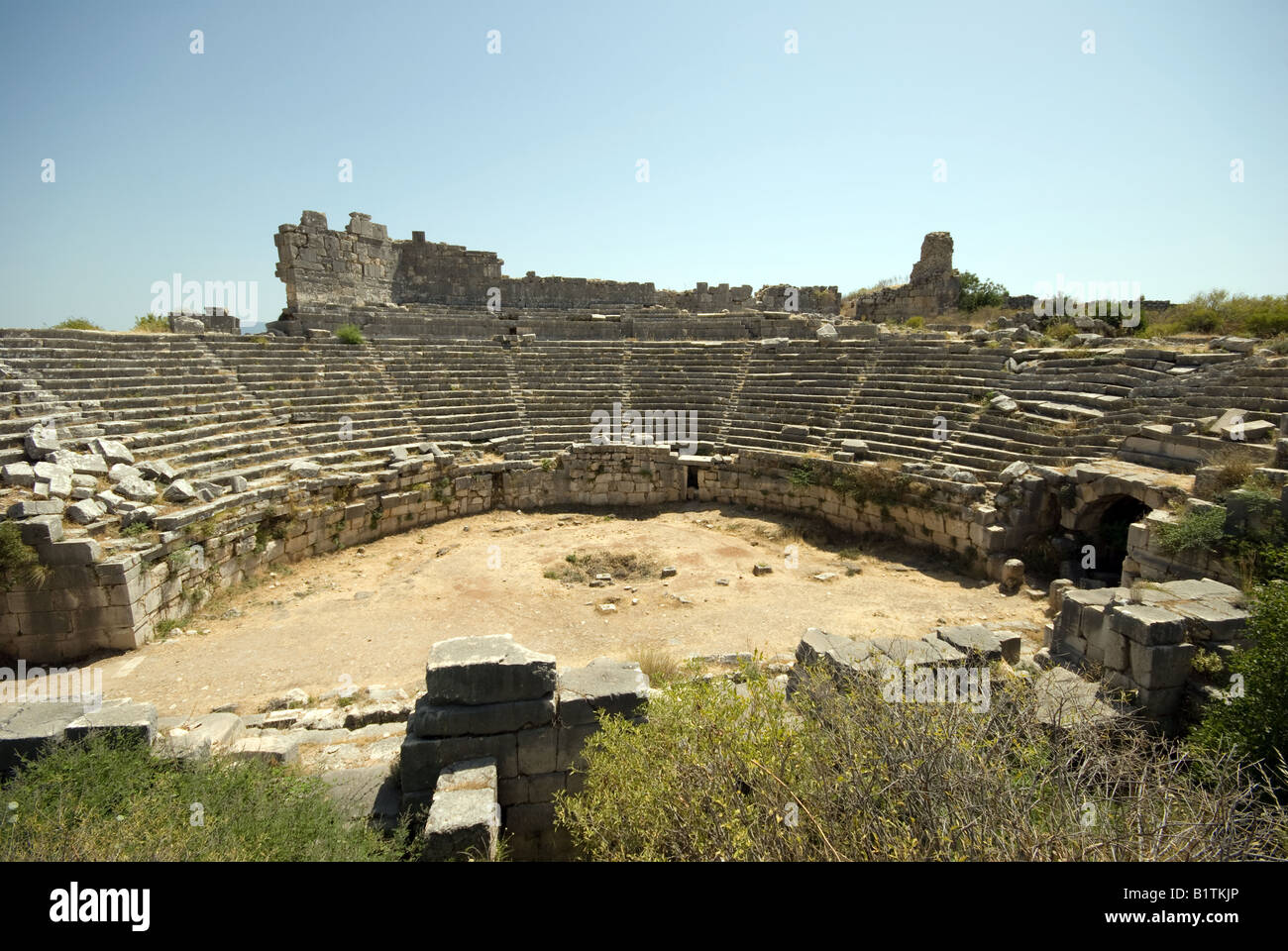 Roman amphitheatre in turkey hi-res stock photography and images - Alamy