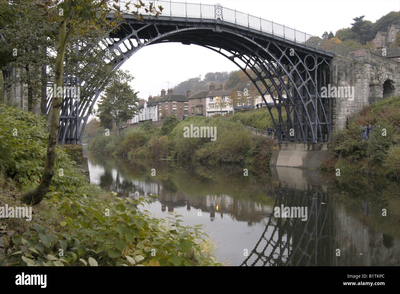 Iron Bridge Ironbridge England UK Stock Photo - Alamy
